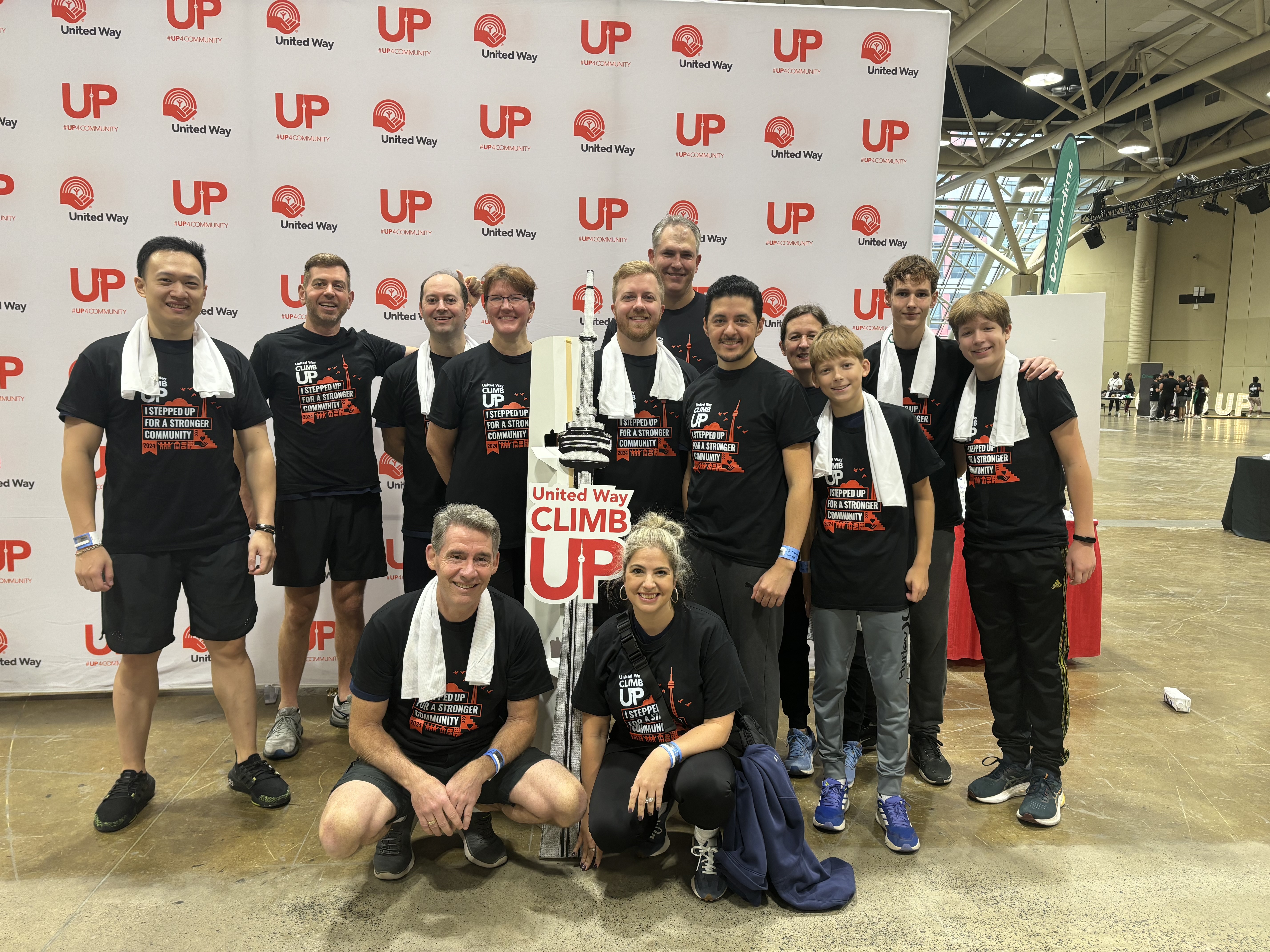 IAMGOLD Corporation - Corporate Team Climbs CN Tower for the United Way ...