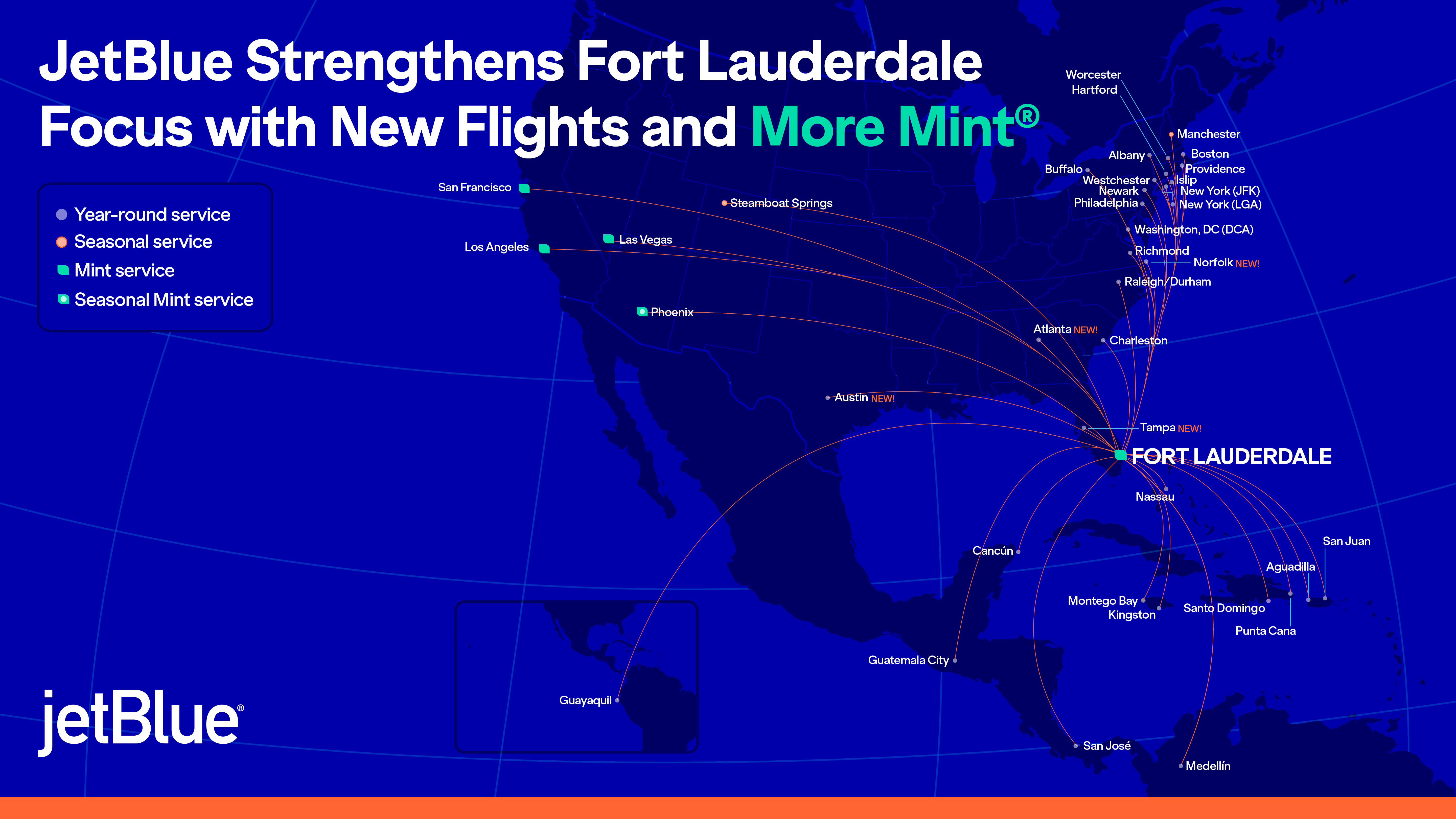 JetBlue Airways Corporation - JetBlue Strengthens Fort Lauderdale Focus ...